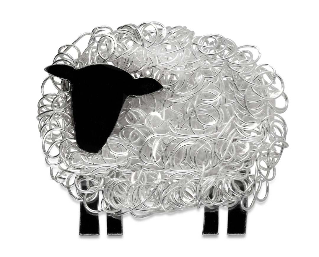 Silver Sheep Brooch, Sheep Jewellery, Sheep Jewelry, Sheep Pin, Sheep ...