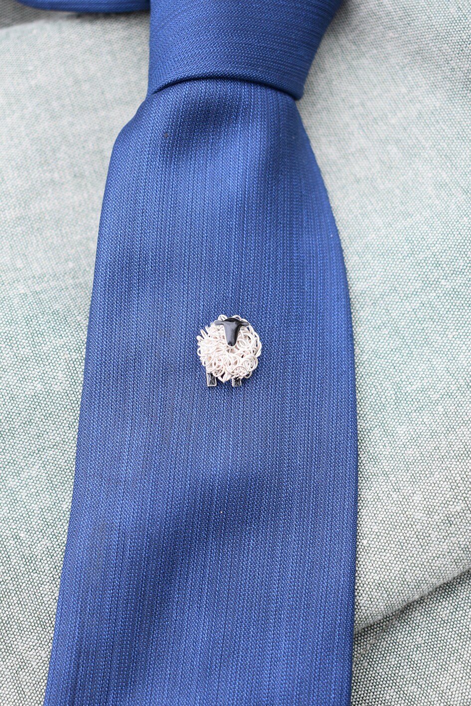 Silver Sheep Tie Pin, Suffolk Sheep Badge, Suffolk Sheep, Sheep Badge ...