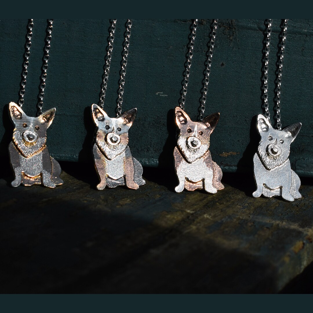 Corgi Necklace, Corgi Dog Gift for Woman, Welsh Gift, Dog Jewellery ...
