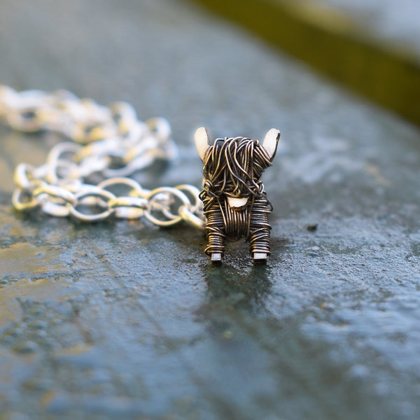 Cow Charm Bracelet - Etsy