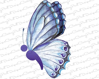 Semicolon Butterfly | Etsy