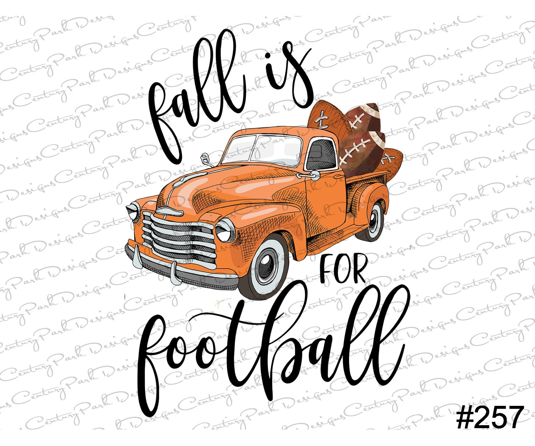 Sublimation Transfer Ready to Press Fall is for Football | Etsy