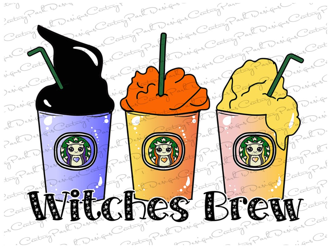 Witches Brew Sublimation Transfer Heat Press Design Image - Etsy