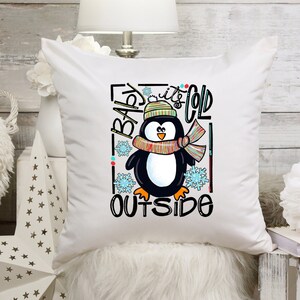 Baby Its Cold Outside Penguin Sublimation Transfer Heat Press - Etsy