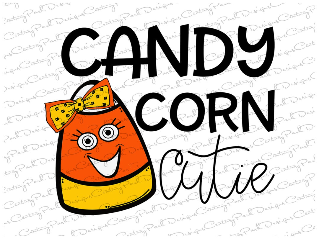 Candy Corn Cutie Sublimation Transfer Heat Press Design Image Print ...