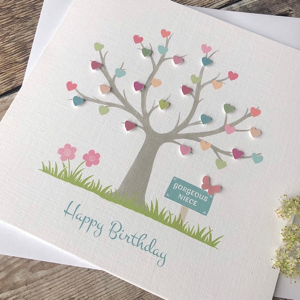 Tree of Life Birthday Card - Etsy UK