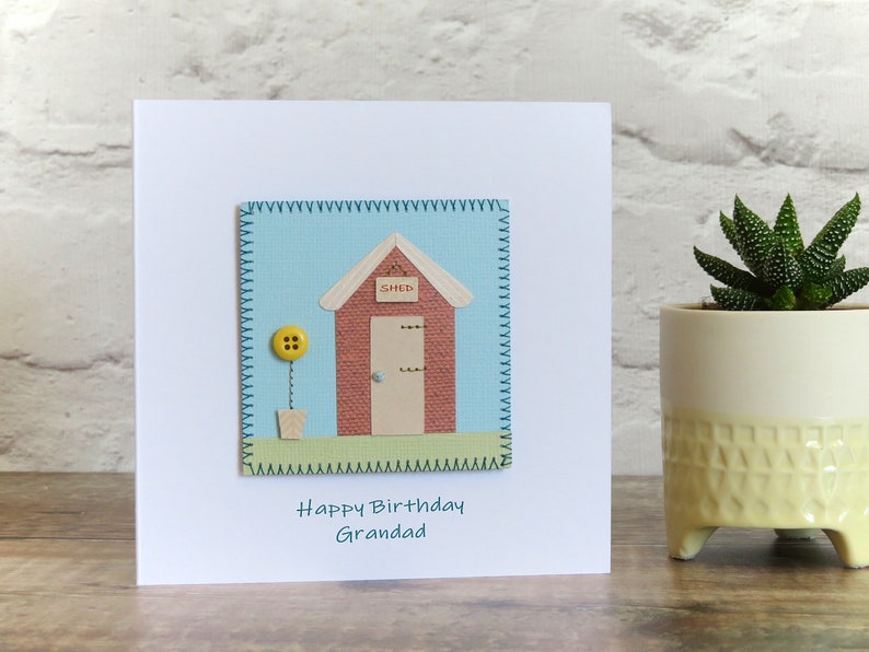 Personalised Garden Shed Card, Birthday, Father's Day, Retirement ...