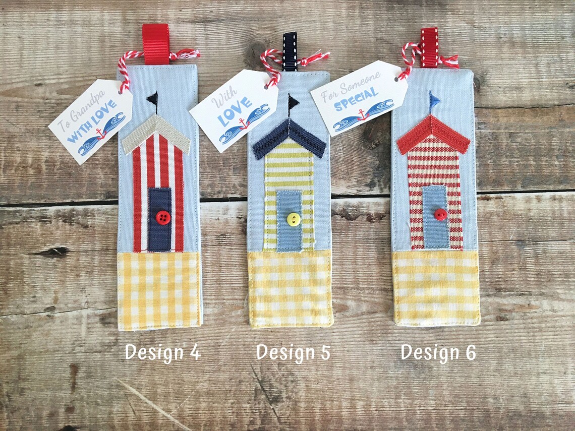 Nautical Bookmark Birthday Gift or End of Term Teacher Gift 3 | Etsy