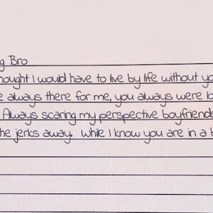 Letters to My Brother in Heaven, Brother Memorial Journal | Letters to ...