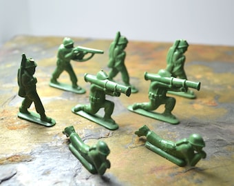 1960s toy army men | Etsy