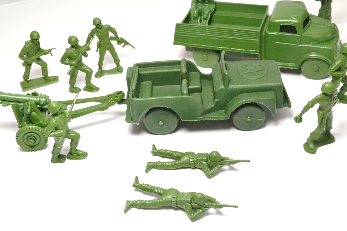 Vintage Toy Army Men Toy Army Vehicles 1960s Military | Etsy Vintage Toy Army Men Toy Army Vehicles 1960s Military | Etsy
