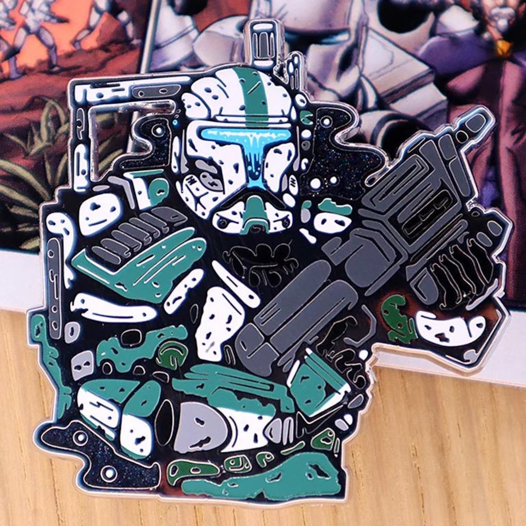 Delta 40 | Delta Squad | Republic Commando Fixer | Star Wars Pin | Nerd ...