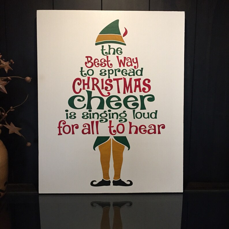 Christmas Cheer Buddy Buddy the Elf Elf - Etsy