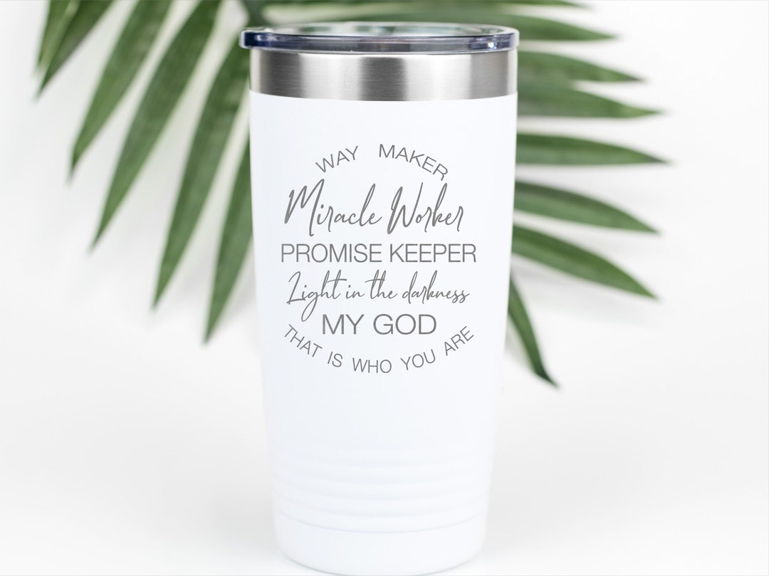 Waymaker Travel Mug for Mom, Christian Gifts for Women, Christian ...