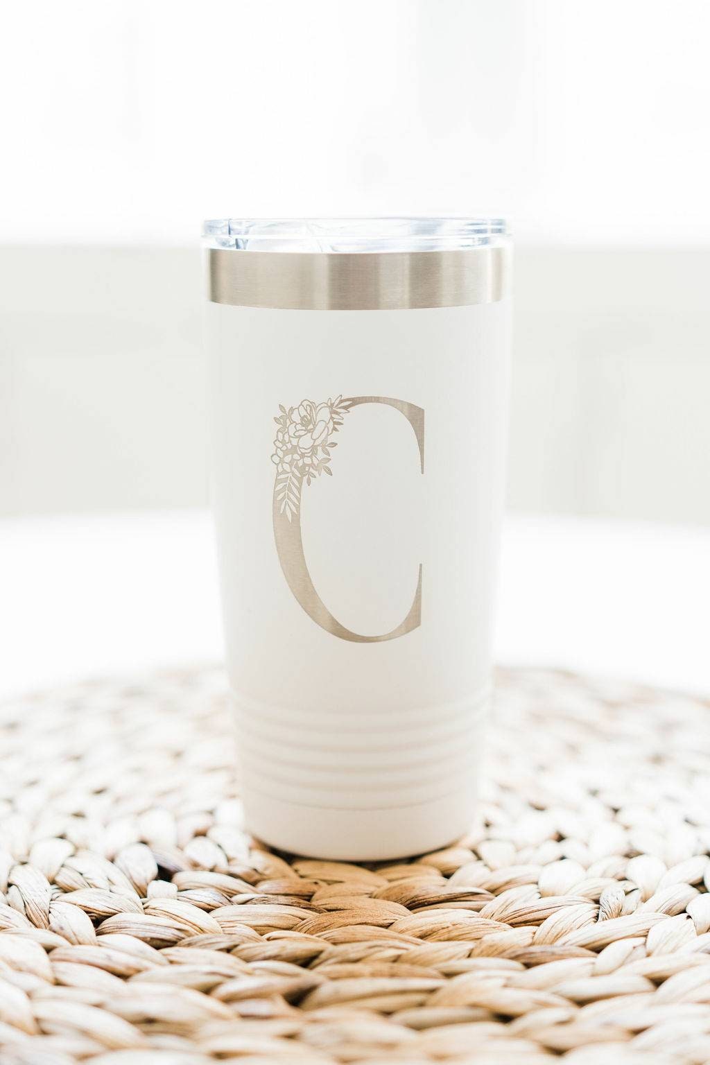 Monogramed Travel Mug Monogram Mug for Women Initial Mug - Etsy Canada