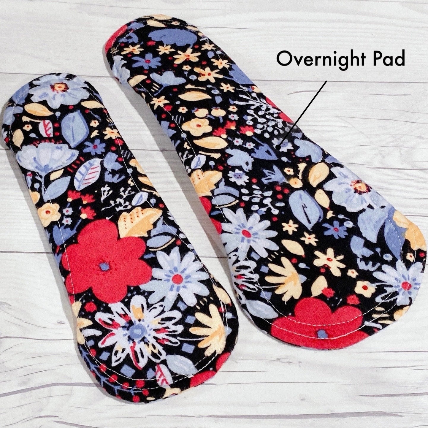 Cloth Pad Sewing Pattern – Overnight & Wingless Pad (PDF Pattern) - Etsy