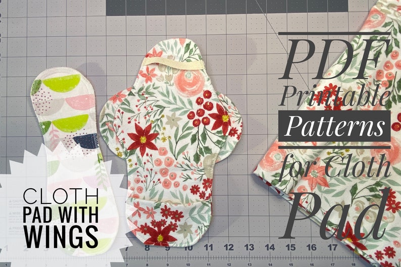 Printable Cloth Pad Sewing Pattern PDF Sewing Pattern for - Etsy