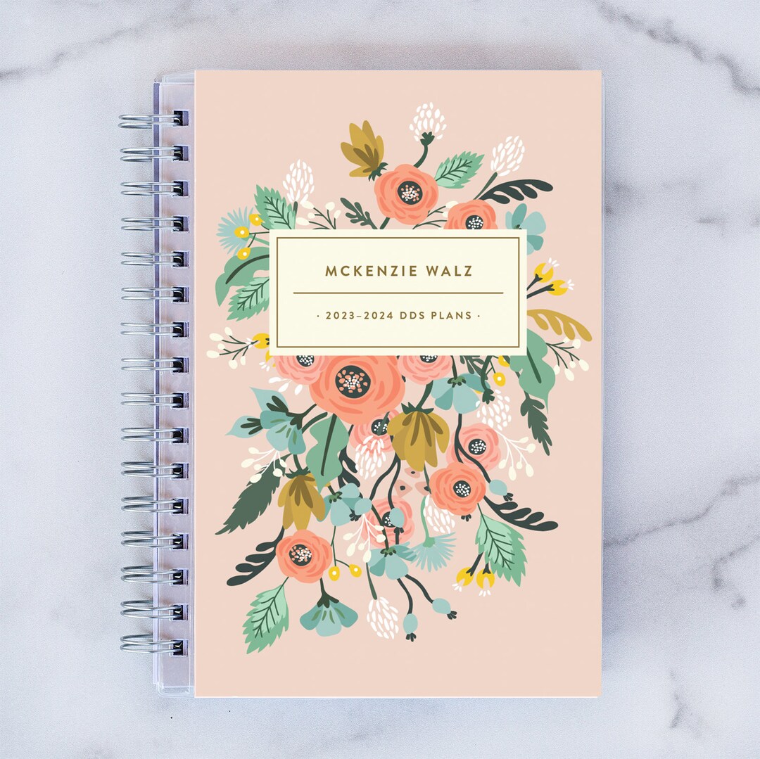 Lilac Planner - Wildflowers Blush - Dental and Dental Hygiene Assistant ...