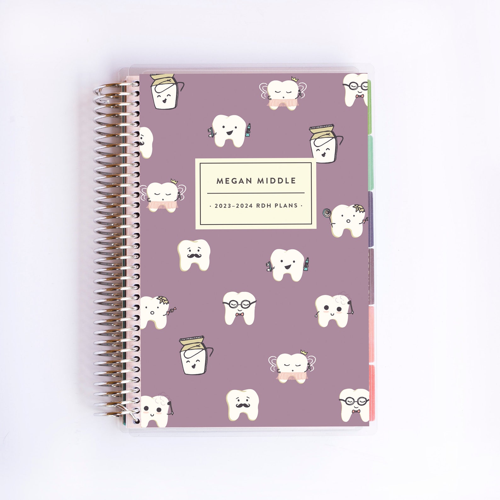 Lilac Planner Purple Iris Dental and Dental Hygiene - Etsy