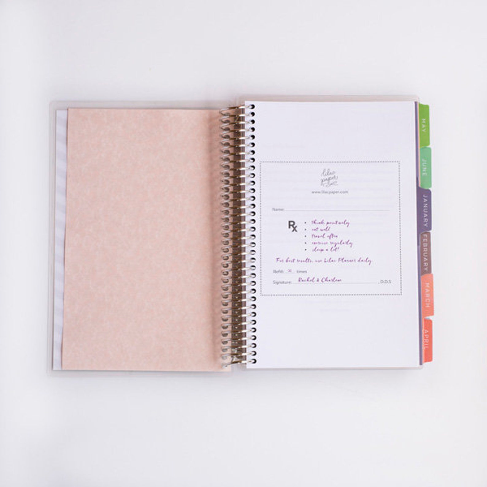 Lilac Planner Ruby Color Dental and Dental Hygiene | Etsy