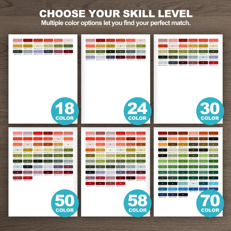 Color by Number Summer (6 Skill Levels): Watermelon Paint by Numbers ...