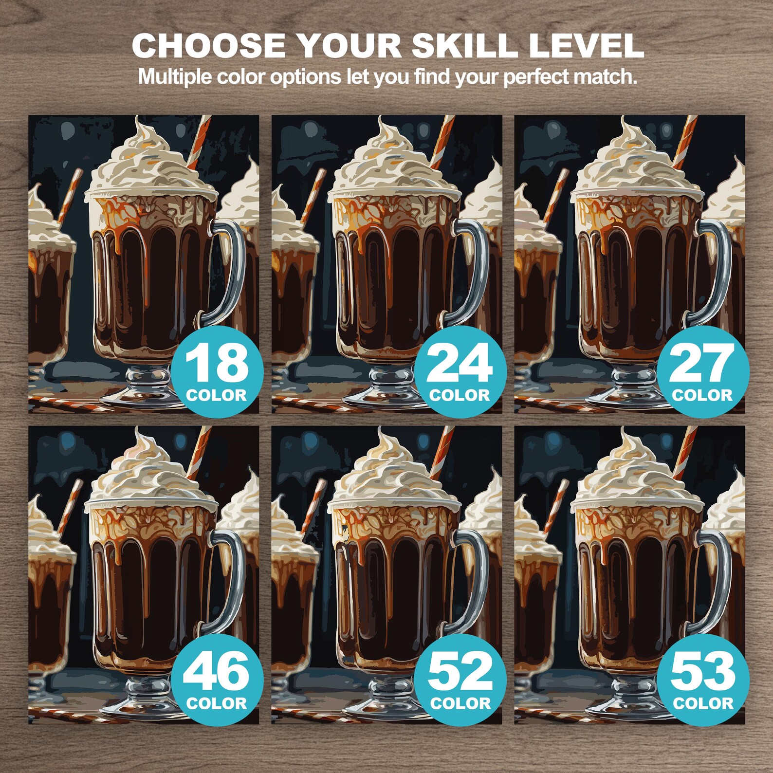 Color by Number for Adults Printable Root Beer Float Coloring Page ...