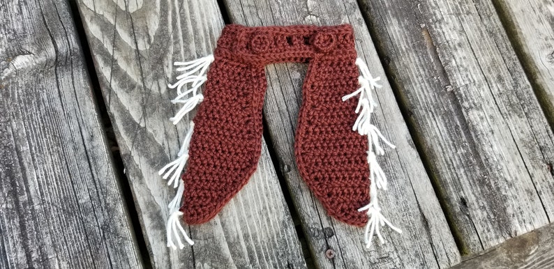 CHAPS & COWBOY HAT for Preemie/newborn 0-3 Months - Crochet Pattern ...