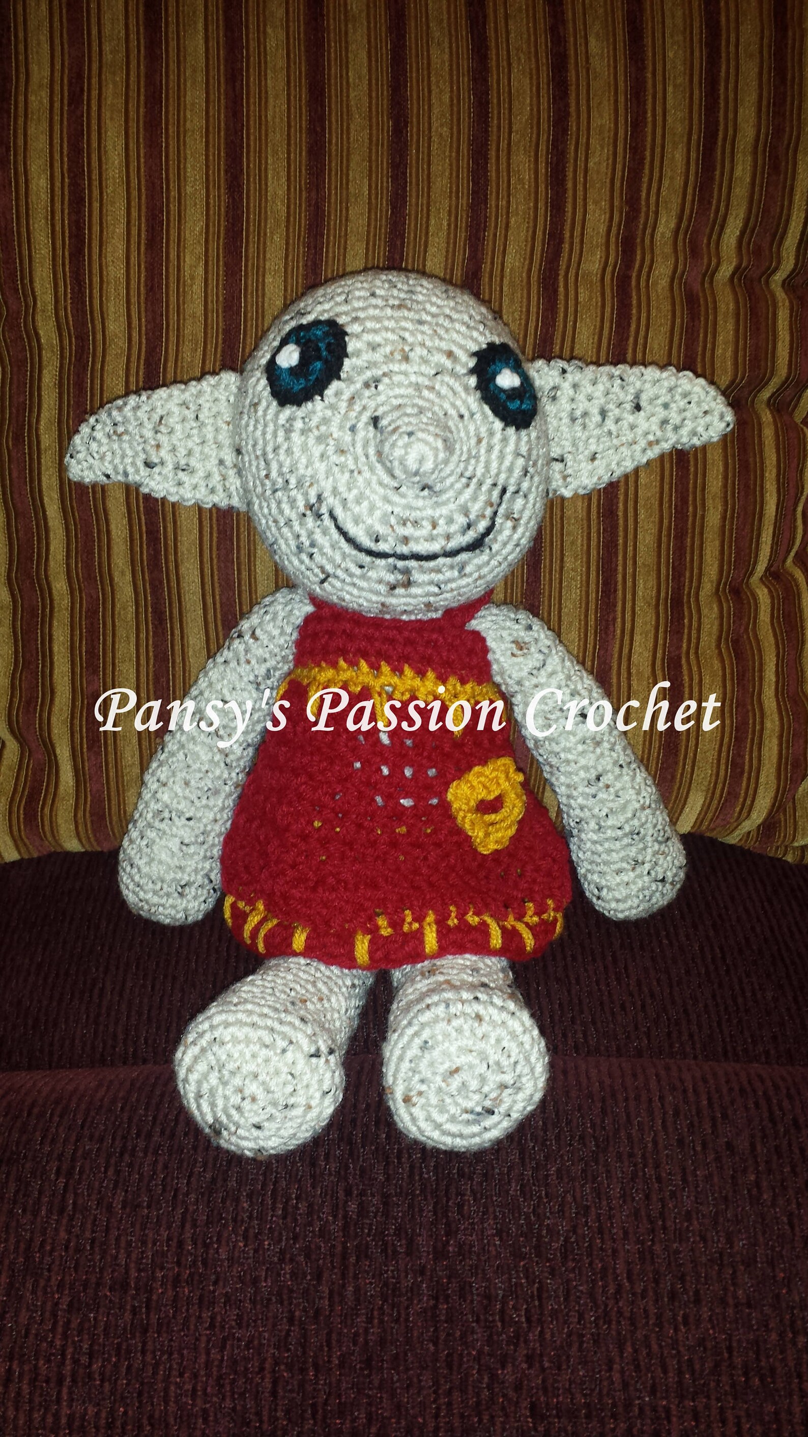 Hand Crocheted Dobby the House Elf Inspired by Harry Potter | Etsy