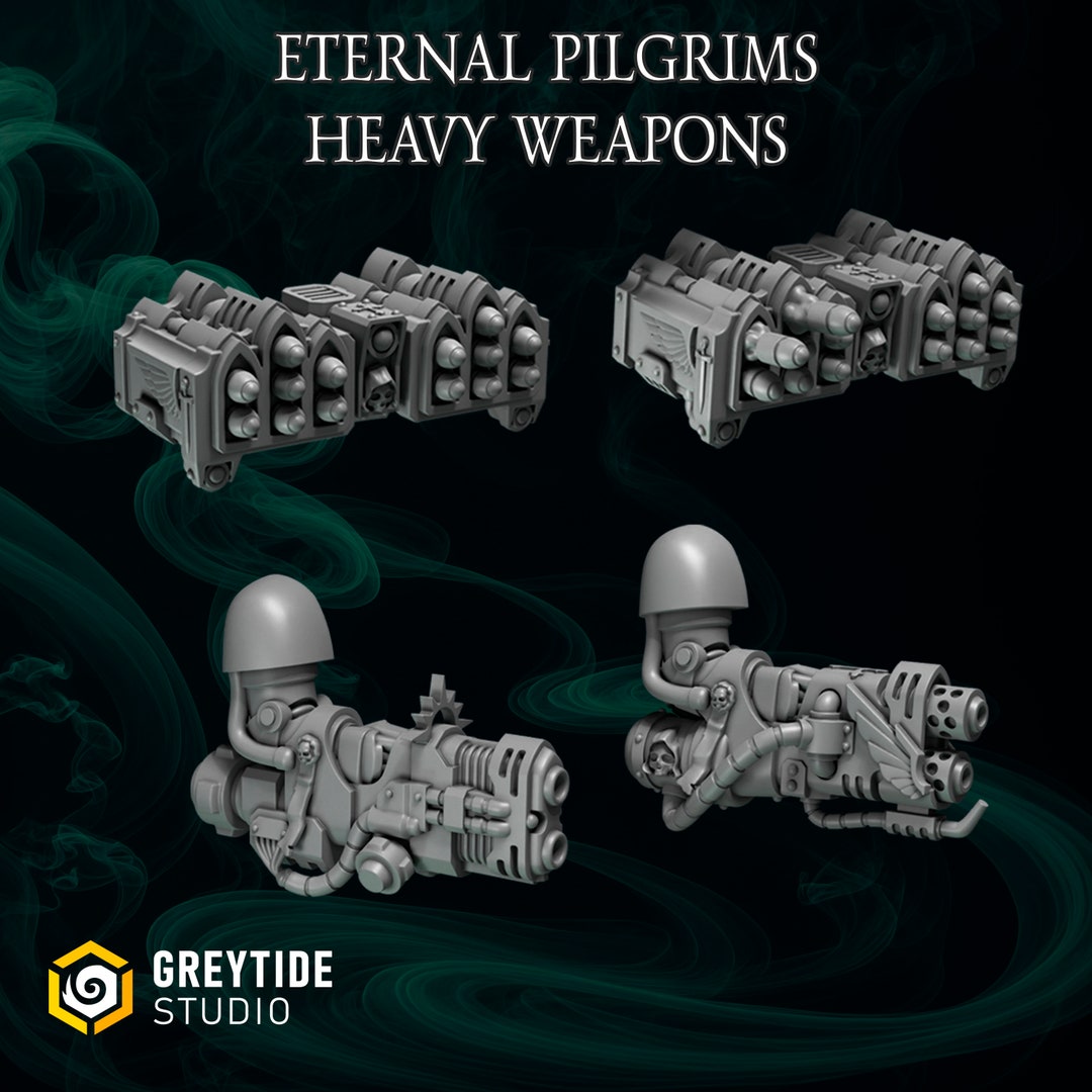 Eternal Pilgrims Terminator Heavy Weapons Set [4] - Etsy
