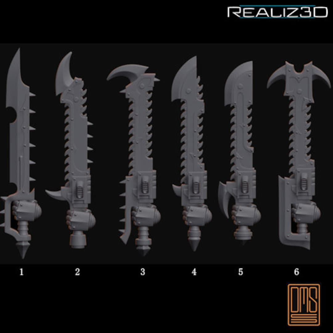 Chaos Chain Weapons/swords - Etsy