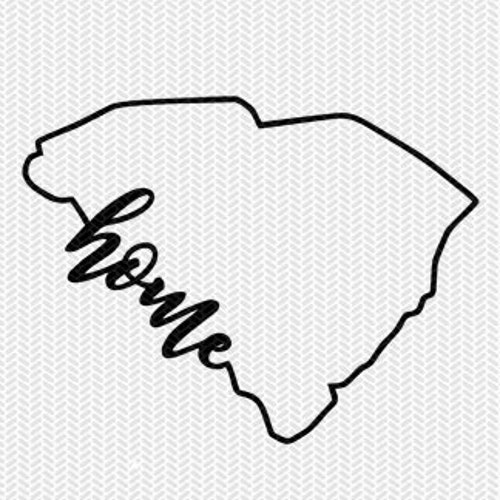 South Carolina State SVG / Cut File / Cricut / Clipart / | Etsy
