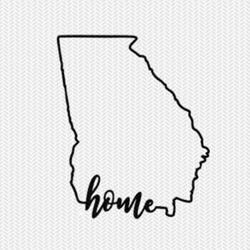 Georgia State SVG Bundle SVG Cut Files Commercial Use - Etsy