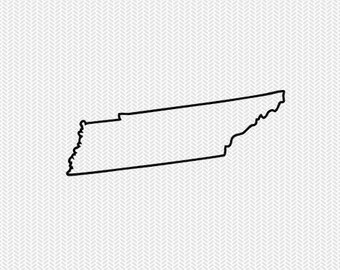 Tennessee Outline | Etsy