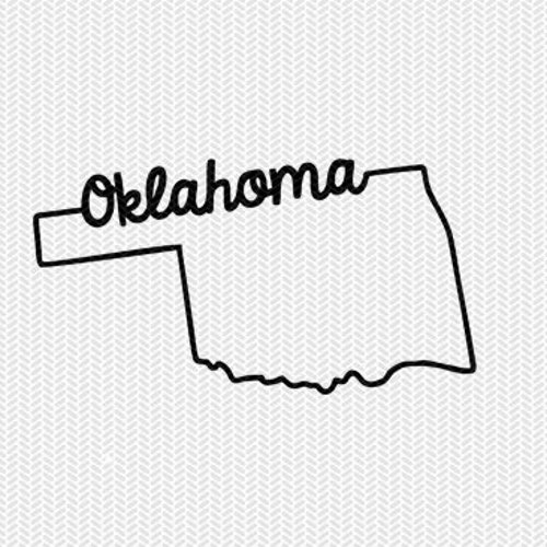 Oklahoma Svg Ai Png Dxf - Etsy