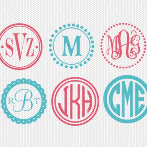Multiple Stethoscope Monogram SVG | Etsy