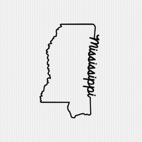 Mississippi Svg - Etsy