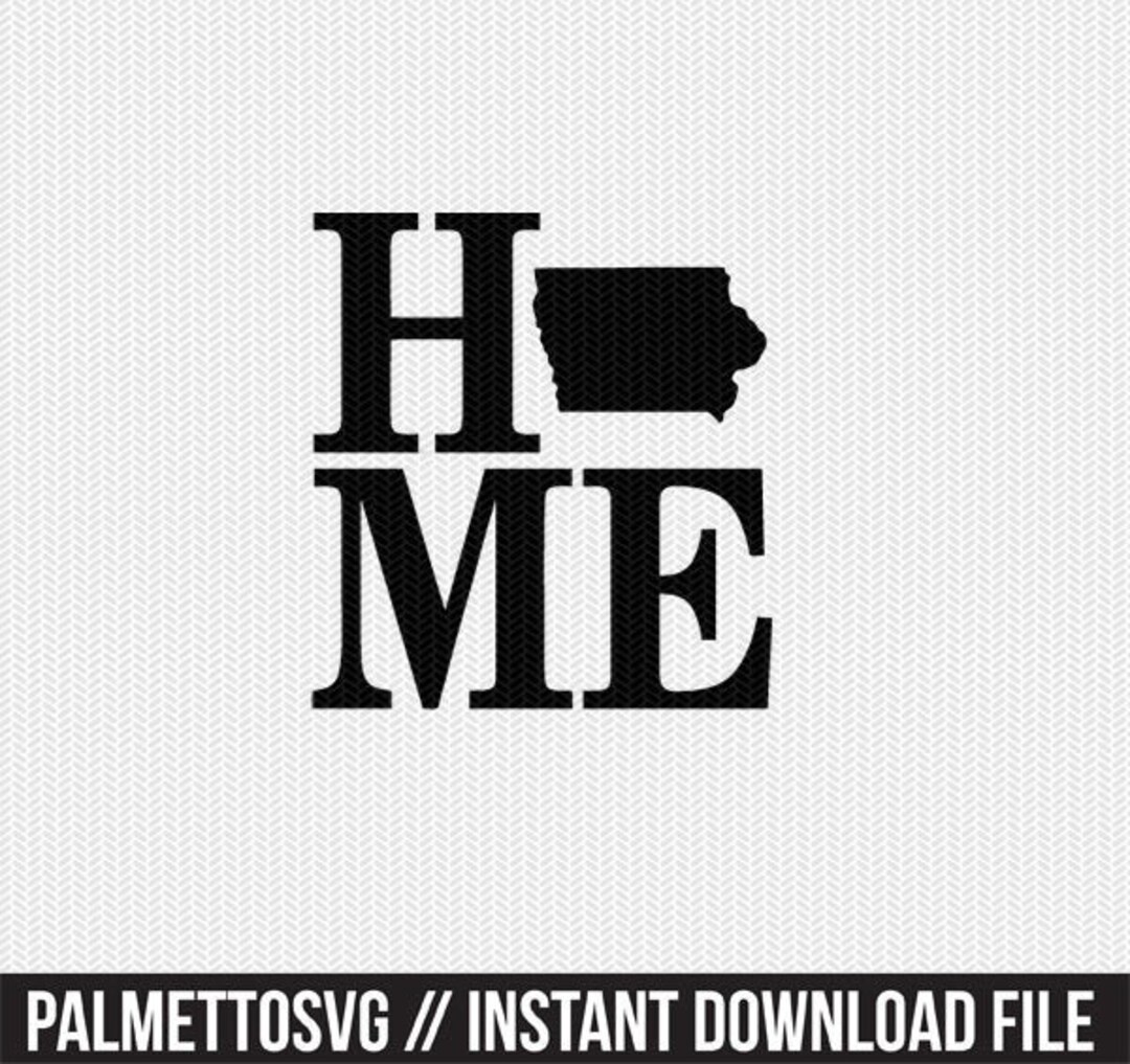 Iowa Svg, Iowa Dxf File, Iowa Cut File, Iowa Clip Art, Svg Files for ...