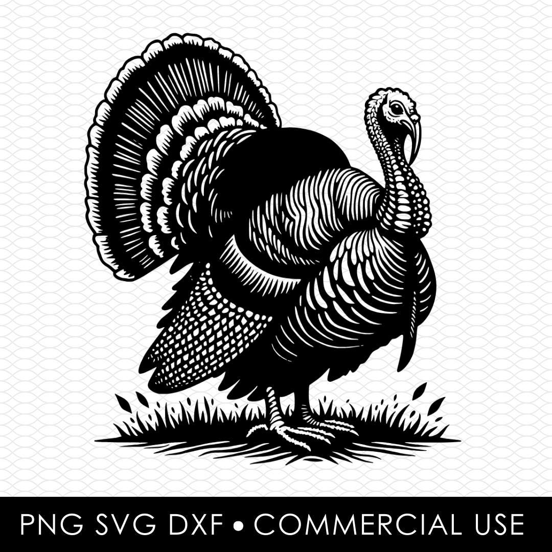Turkey Svg, Turkey Png, Turkey Dxf File, Turkey Cut File, Svg Files for ...