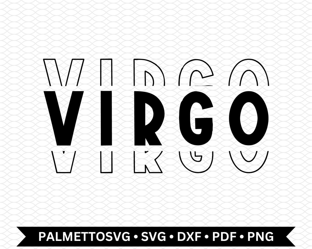 Virgo Season Svg, Virgo Svg, Astrology Svg, Virgo Dxf, Virgo Cut File ...