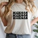 Michigan Svg, Michigan Svg, Wavy Text Svg, Wavy Stacked Svg,wavy Svg ...