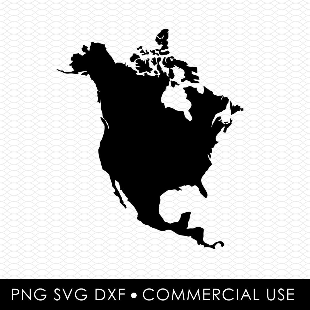 North America Svg Png, Sublimation Designs, Png Designs, Svg Designs ...