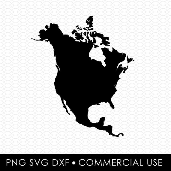 North America Silhouette