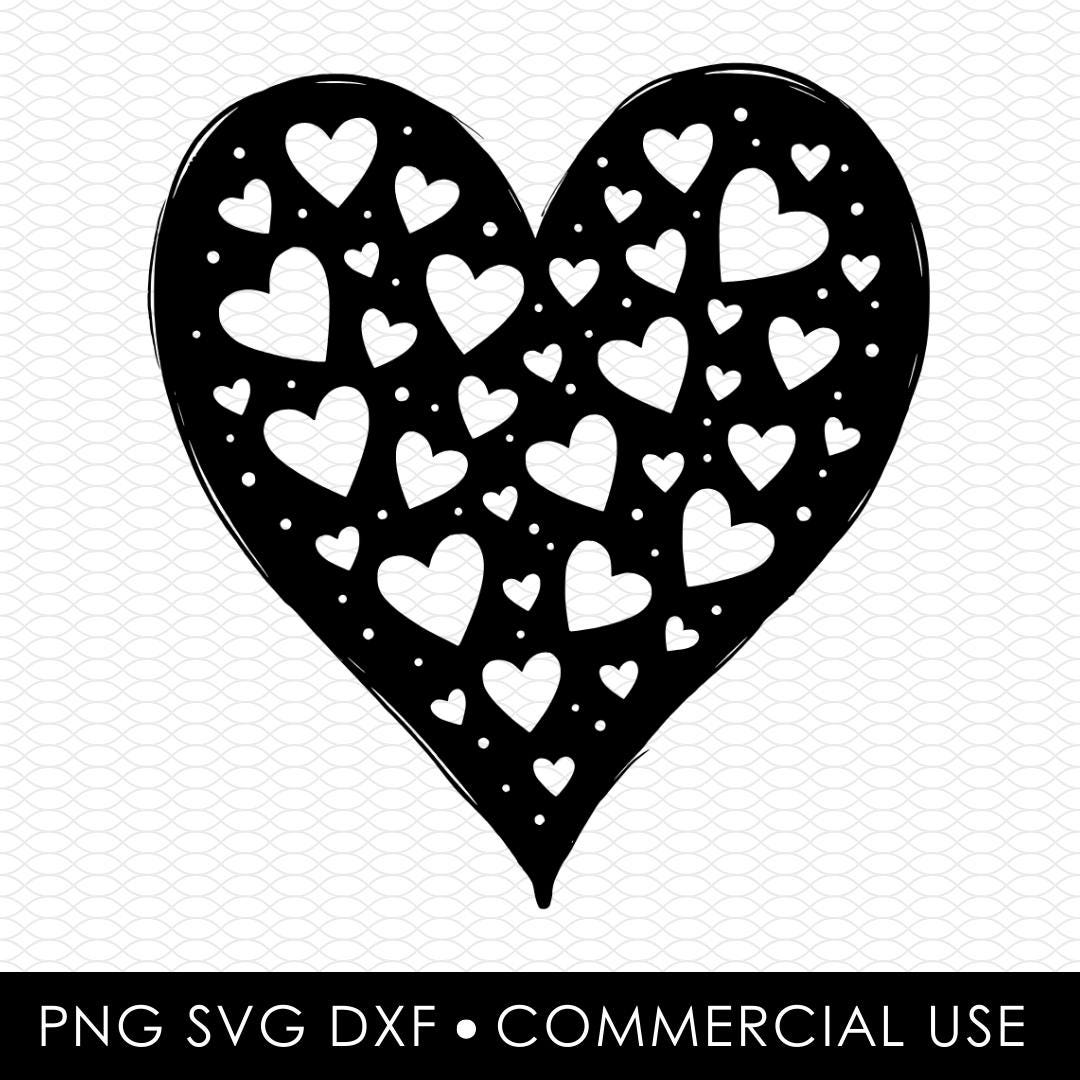 Heart Svg, Valentines Svg, Valentines Png, Heart Dxf, Heart Cut File ...