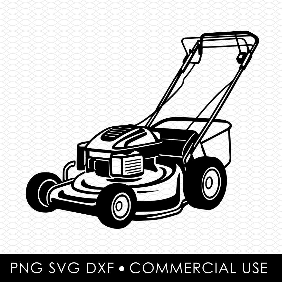 Lawn Mower Svg Png, Lawn Mower Svg, Lawn Mower Png, Lawn Mower Dxf ...