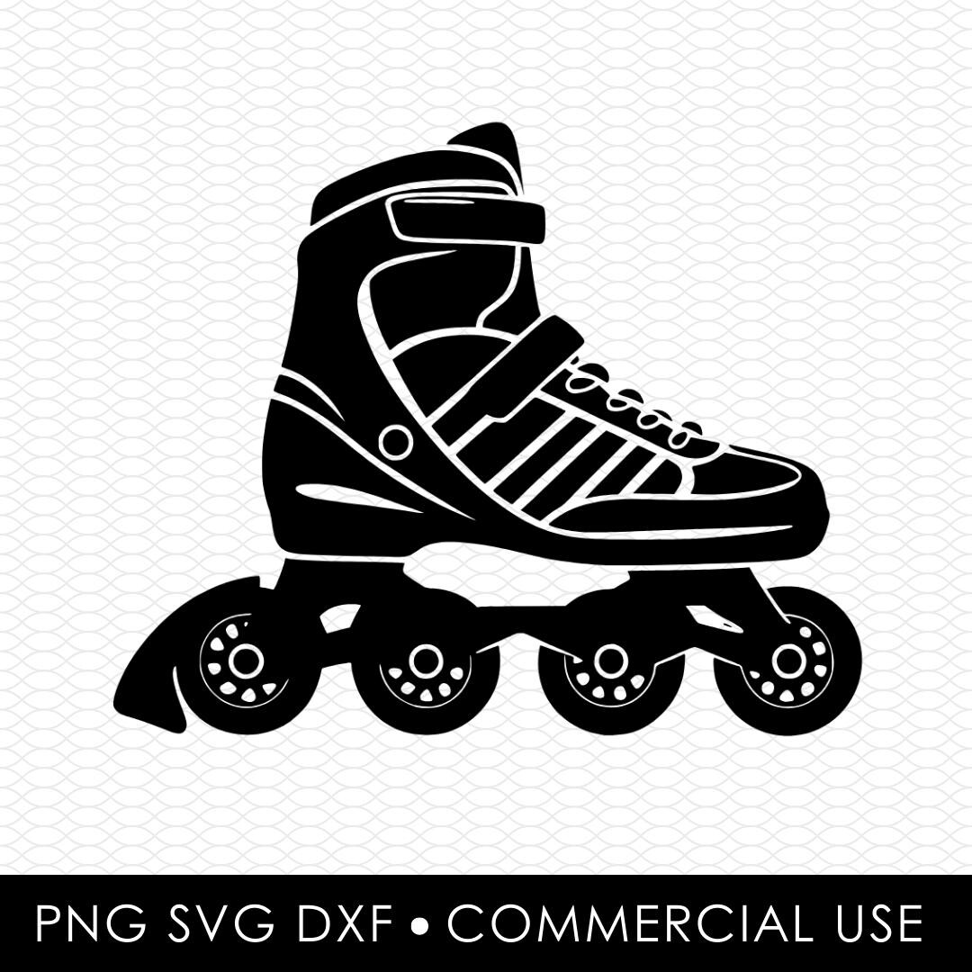 Roller Blades Svg Png, Roller Skates Svg, Skates Png, Svg Designs ...