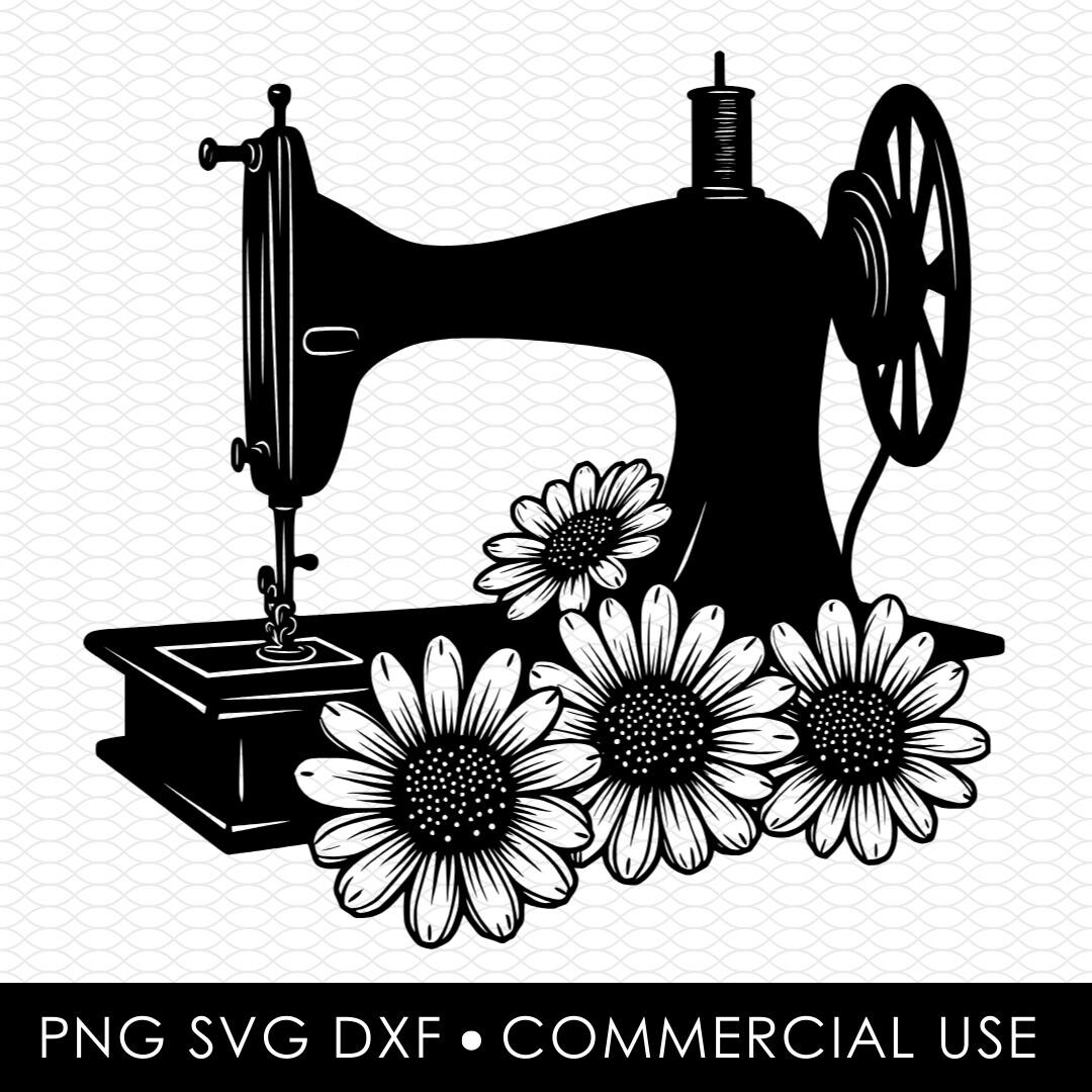 Sewing Machine Svg, Sewing Machine Png, Sewing Machine Dxf, Sublimation ...