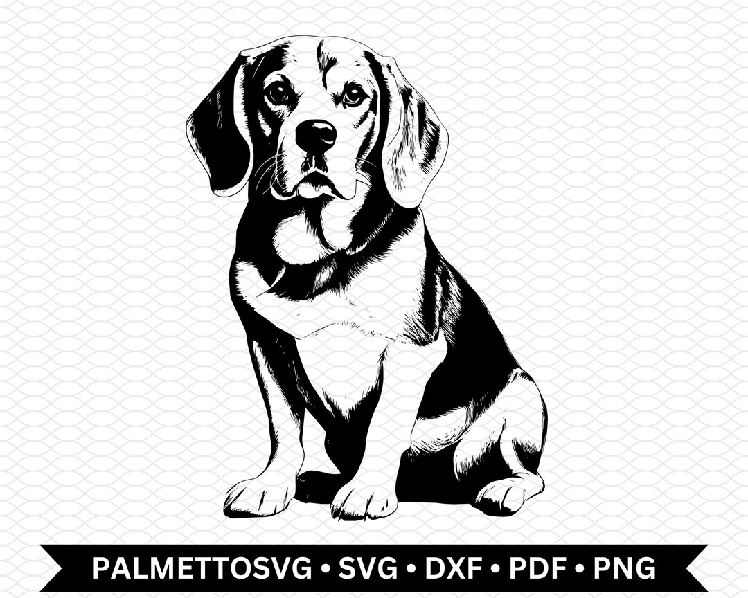 Beagle Svg, Beagle Dxf File, Beagle Cut File, Hunting Dog Svg, Cricut ...