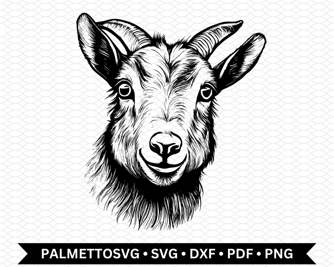 Goat Svg, Goat Dxf File, Goat Cut Files, Goat Clip Art, Goat Png, Goat ...