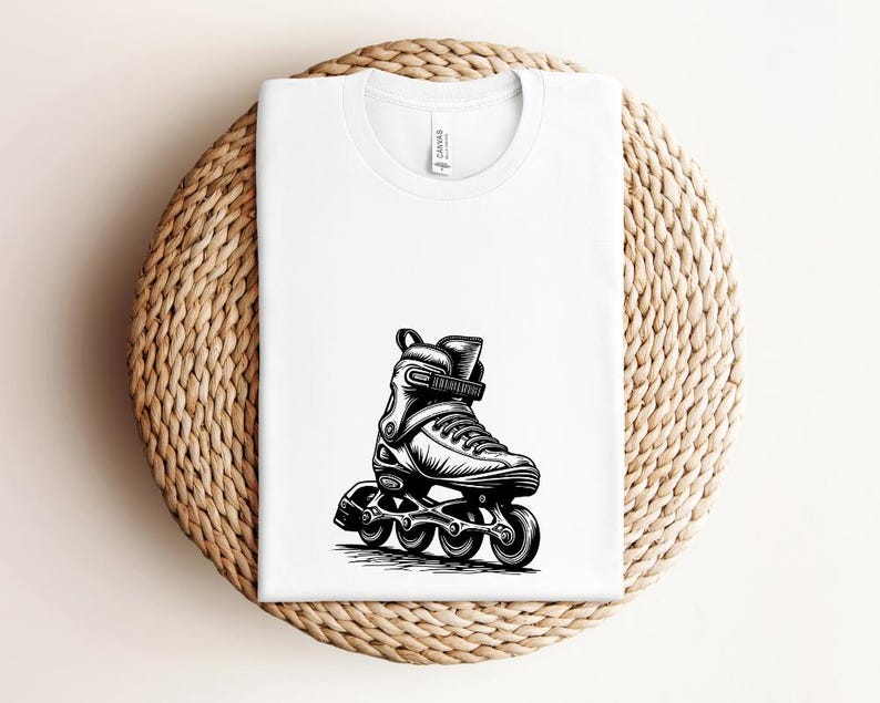 Rollerblades Svg Dxf Png, Laser Cut File, Sublimation Design, Svg Cut ...