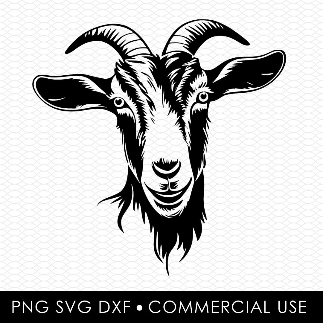Goat Svg Png, Goat Svg, Goat Png, Goat Dxf, Goat Cut File, Sublimation ...